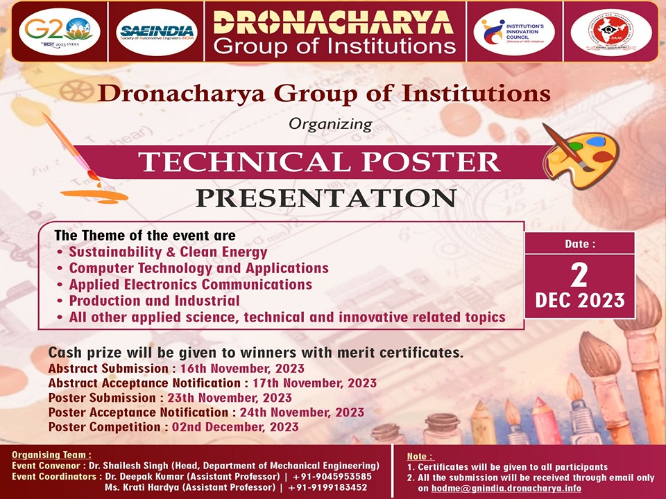 Happenings @DGI | Dronacharya Group of Institutions in Greater Noida